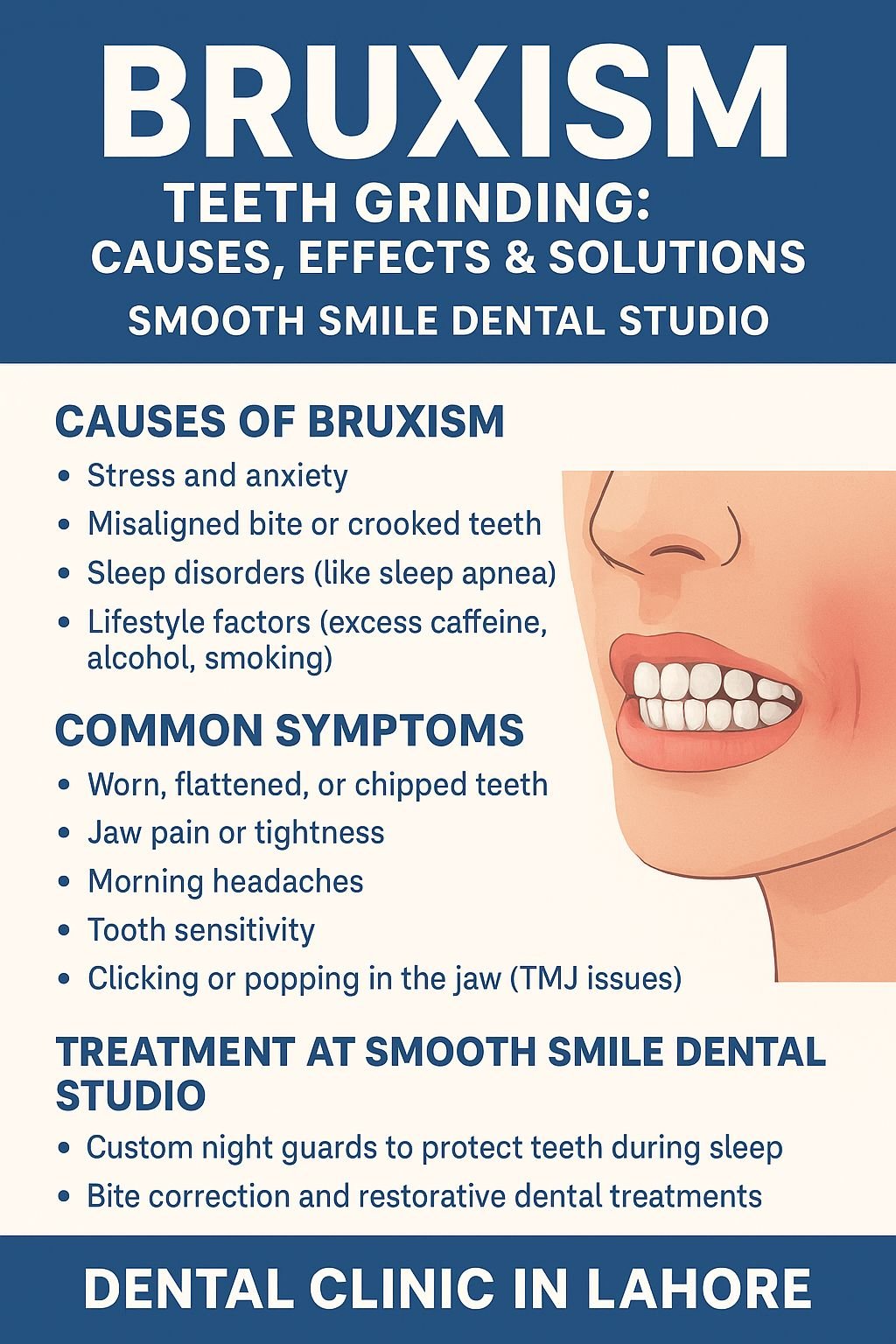 Bruxism – Teeth Grinding: Causes, Effects & Solutions - Smooth Smile ...